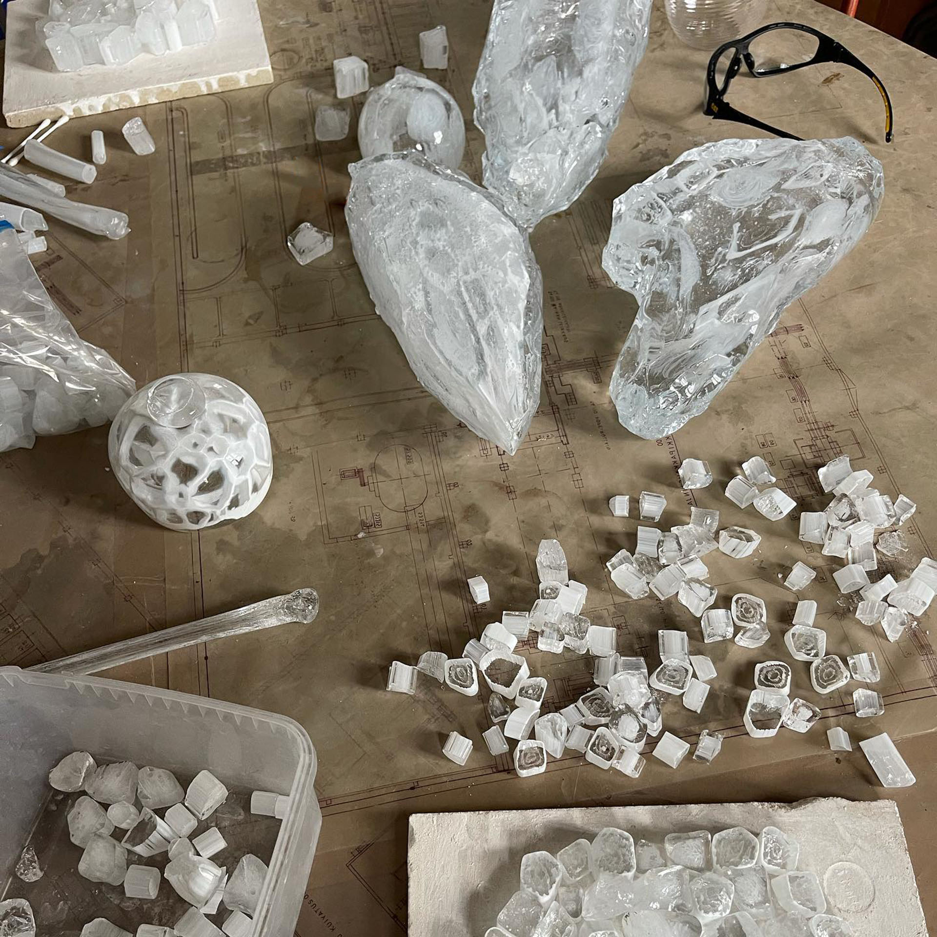 Commissioned Work - Uncanny Ice by Dylan Katz